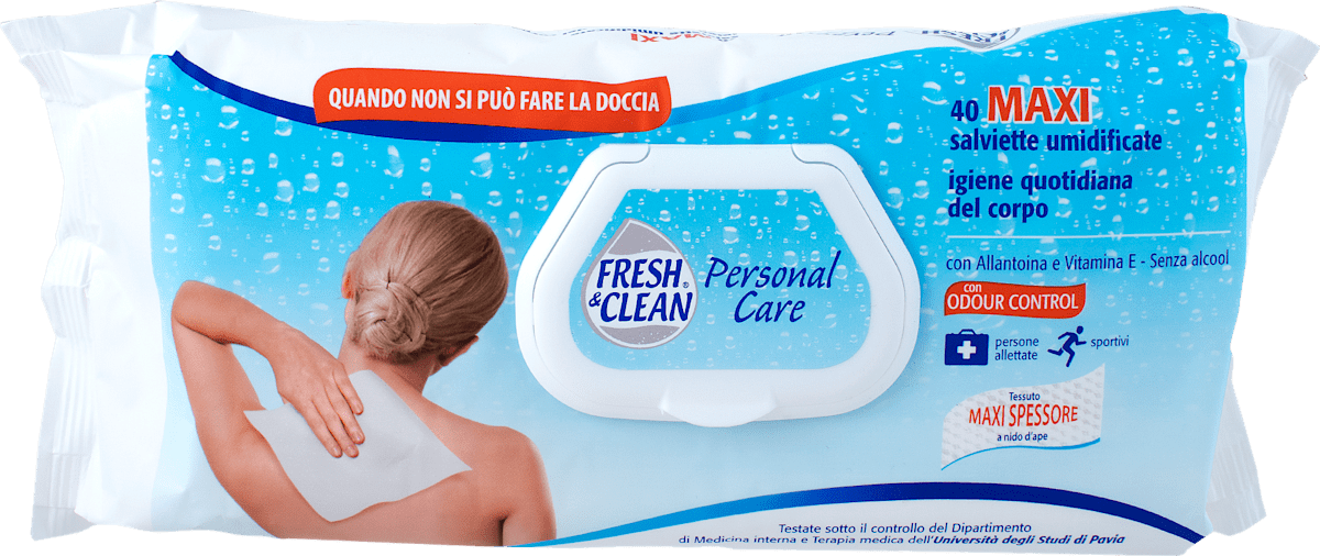 Fresh&Clean Vlažne maramice za njegu tijela, 40 kom. | dm.hr