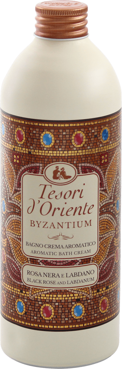 Tesori d'Oriente Bagno crema aromatico Byzantium con rosa nera e ...