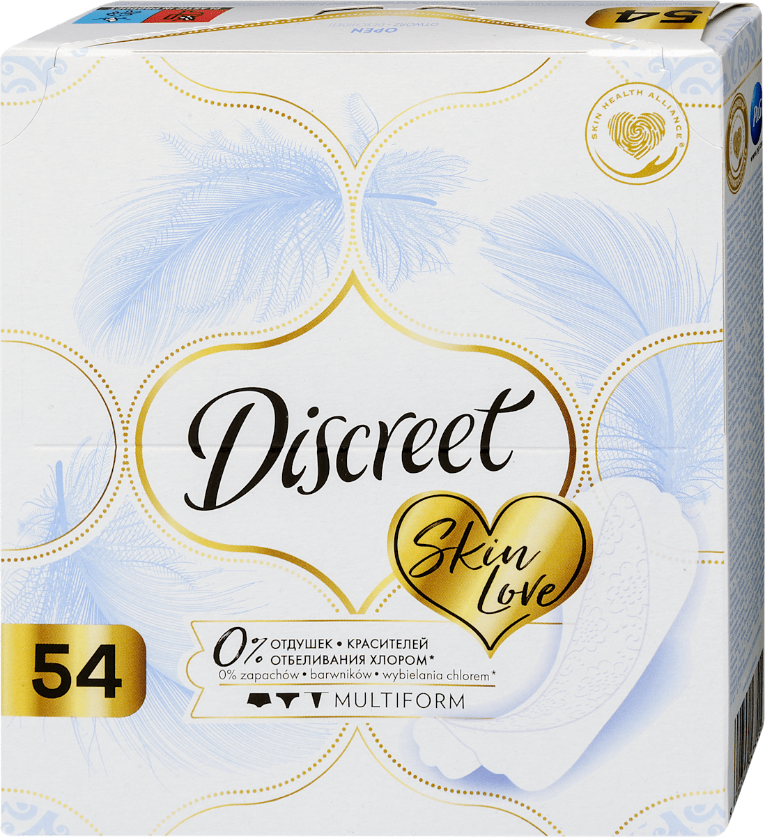 Discreet Skin Love MULTIFORM, dnevni ulošci, 54 kom | dm.rs