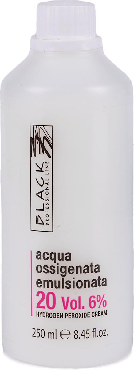 BLACK PROFESSIONAL LINE Кремообразен оксидант 20 Vol. 6%, 250 ml | dm ...