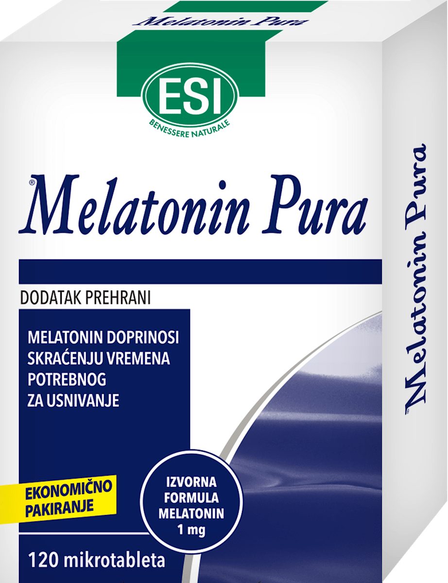 ESI Melatonin Pura tablete, 120 kom. | dm.hr