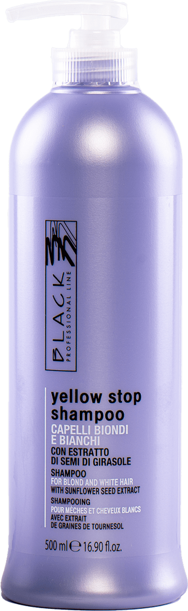BLACK PROFESSIONAL LINE Матиращ шампоан за коса yellow stop, 500 ml ...