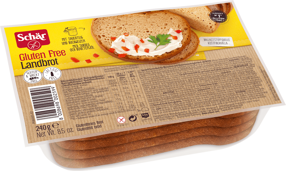 Schär Hljeb bez glutena, 240 g | dm Bosna i Hercegovina