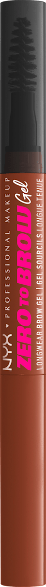 NYX PROFESSIONAL MAKEUP Augenbrauengel Zero To Brow Gel 04 Auburn, 2,3 g dauerhaft günstig ...