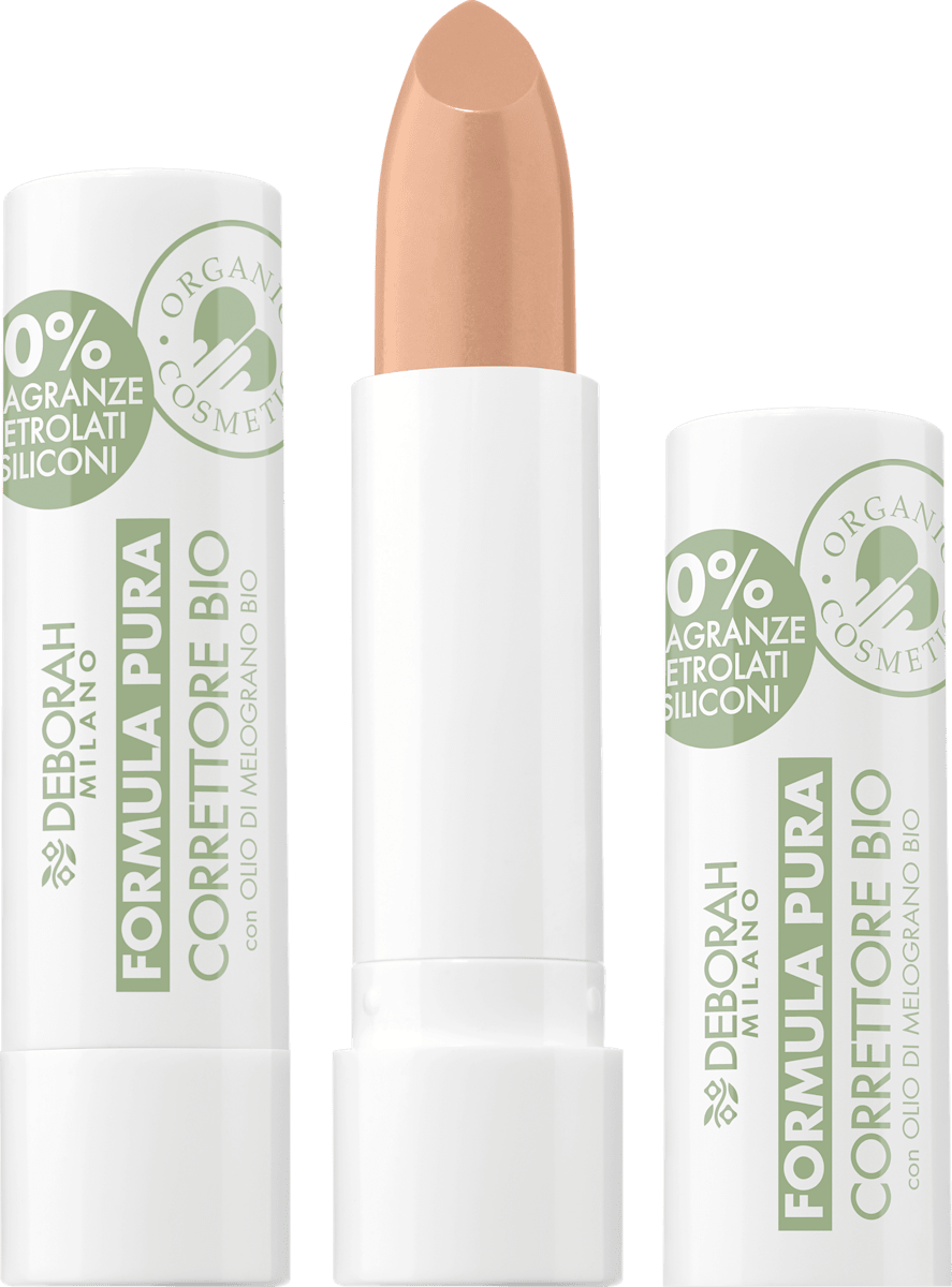 DEBORAH MILANO FORMULA PURA Correttore stick bio - n. 04, 4,5 g | dm Italia