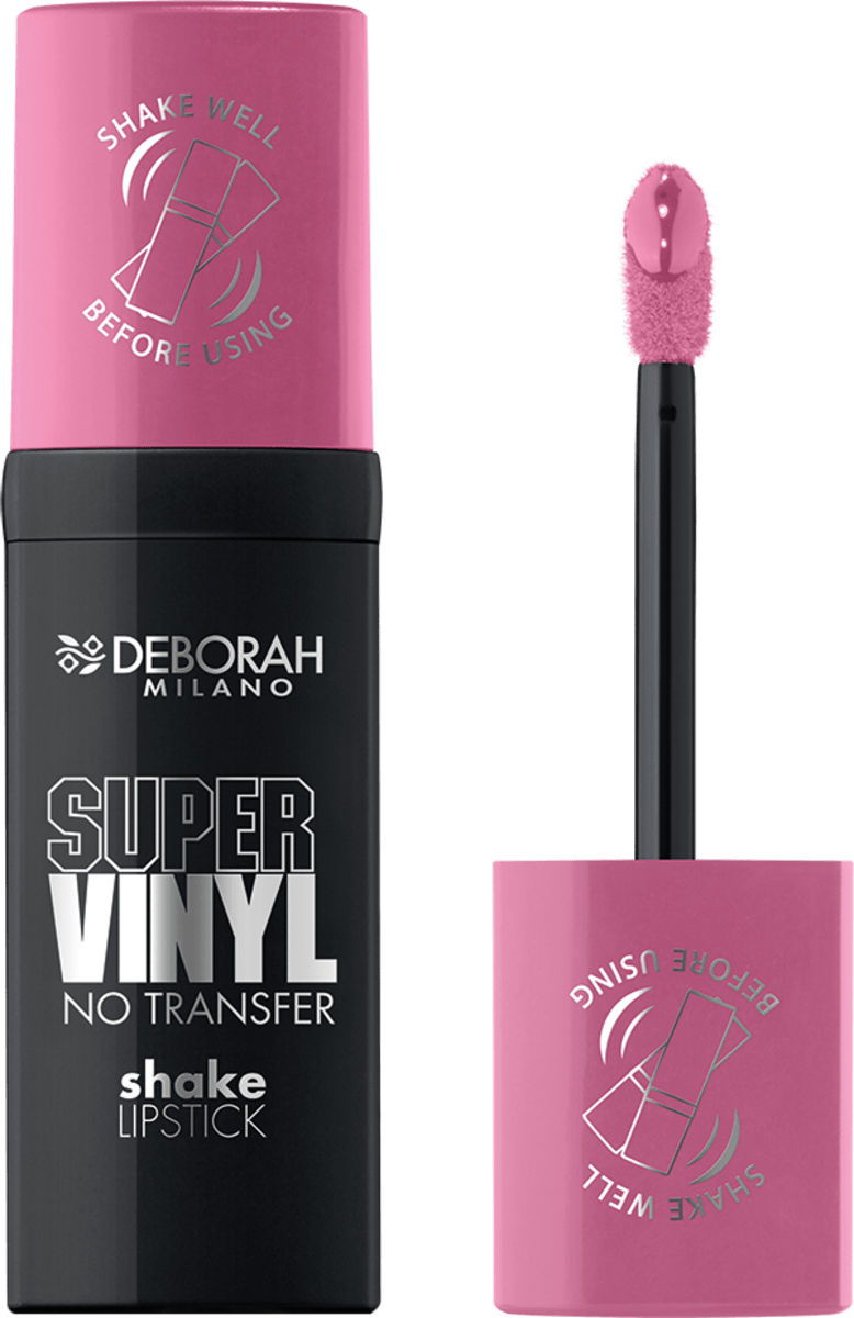 DEBORAH MILANO Rossetto Super Vinyl Shake - n. 08, 4 ml | dm Italia