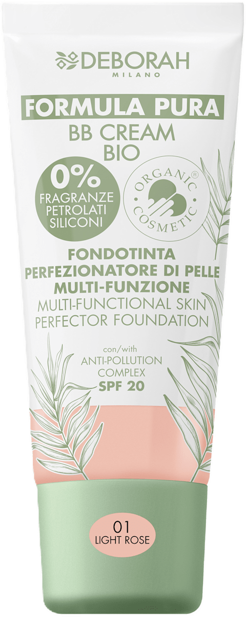 DEBORAH MILANO FORMULA PURA BB Cream bio - n. 01, 30 ml | dm Italia