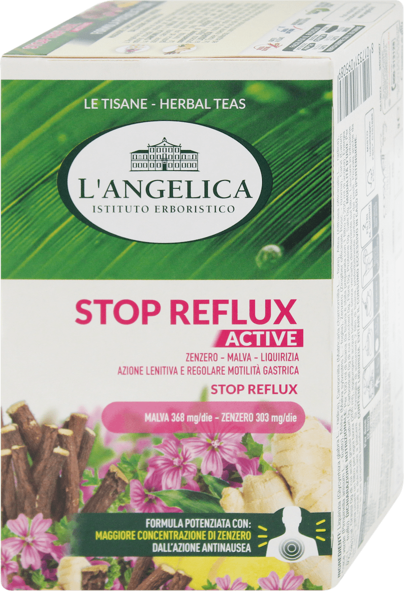 L'ANGELICA Tisana funzionale Stop Reflux, 30,6 g | dm Italia