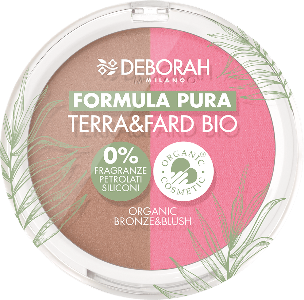 DEBORAH MILANO FORMULA PURA Terra e fard bio - n. 04, 9 g | dm Italia