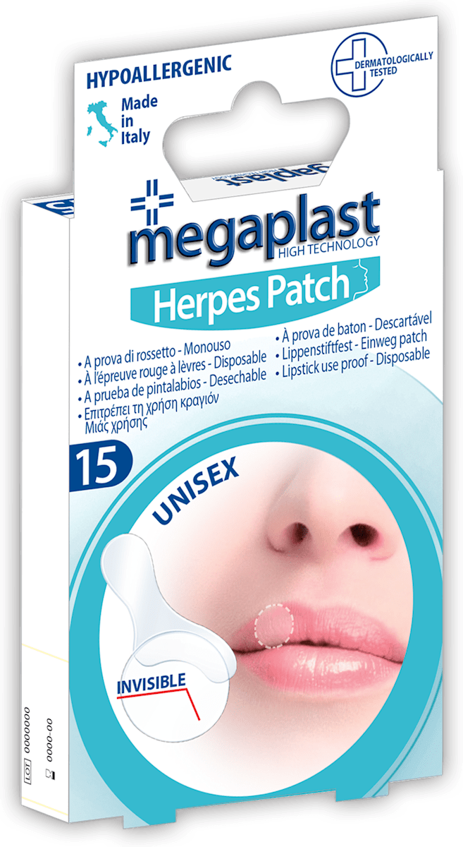 megaplast Patch per herpes, 15 pz | dm Italia