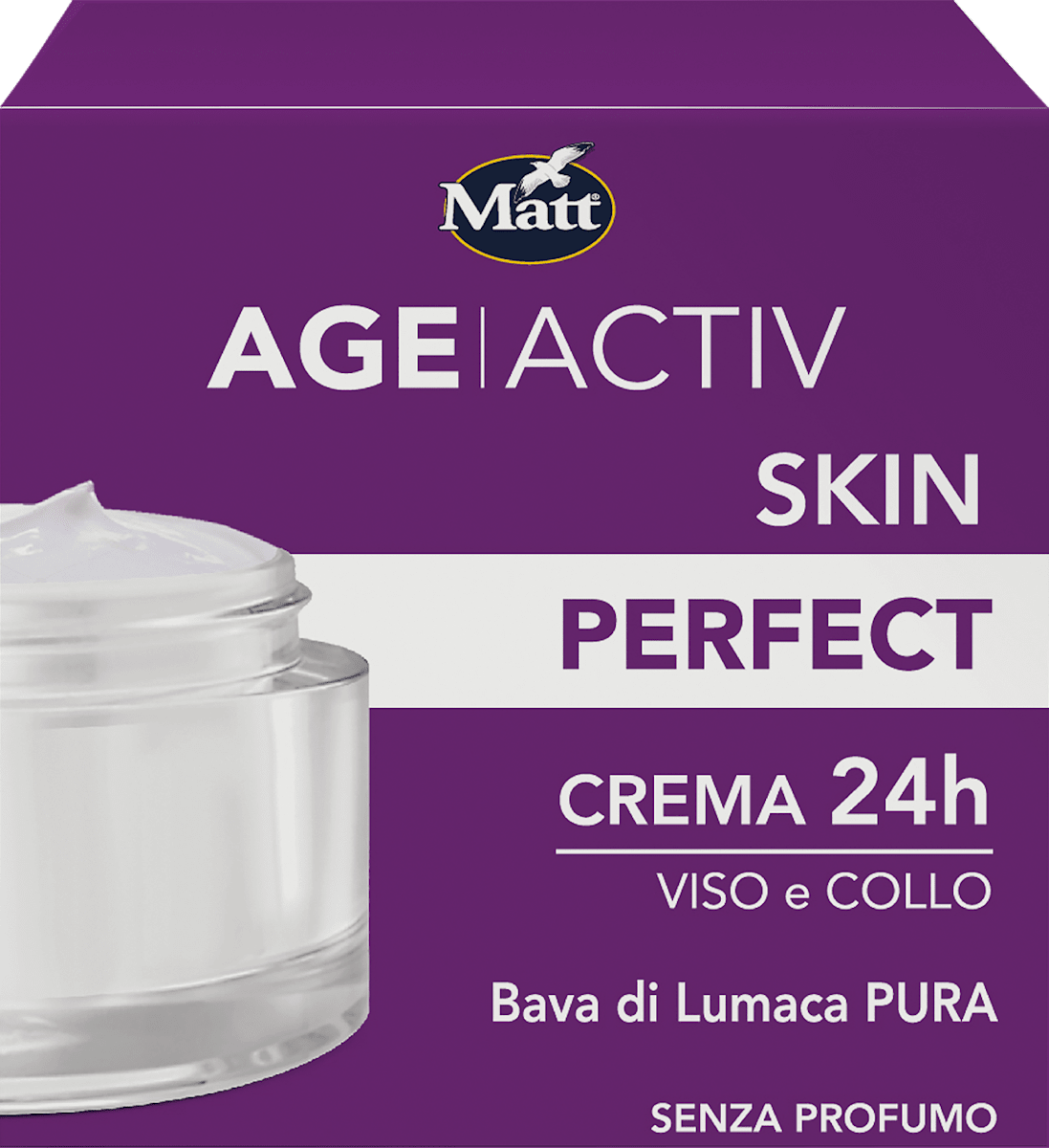 Matt Crema AGEACTIV® Bava di Lumaca Elasticizzante Anti-età, 50 ml | dm ...