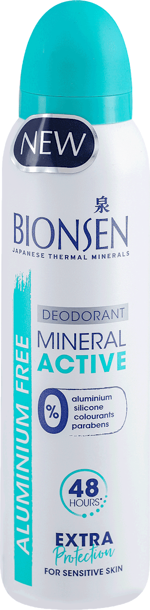 Bionsen MINERAL ACTIVE, dezodorans u spreju, 150 ml | dm.rs