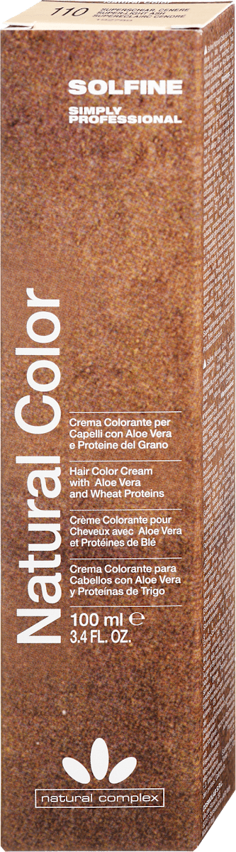 SOLFINE Barva za lase Natural Color, 110 Super svetlo blond, 1 kos | dm.si