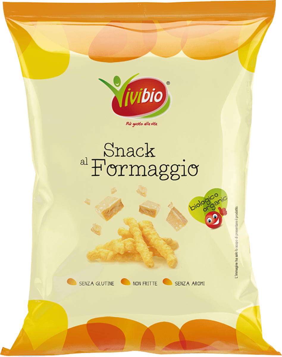 Vivibio Snack al formaggio BIO, 40 g | dm Italia