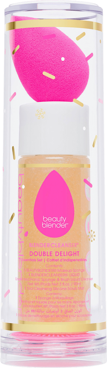 beautyblender Make-Up Schwamm + Pinselreiniger Double Delight Set, 3 St ...