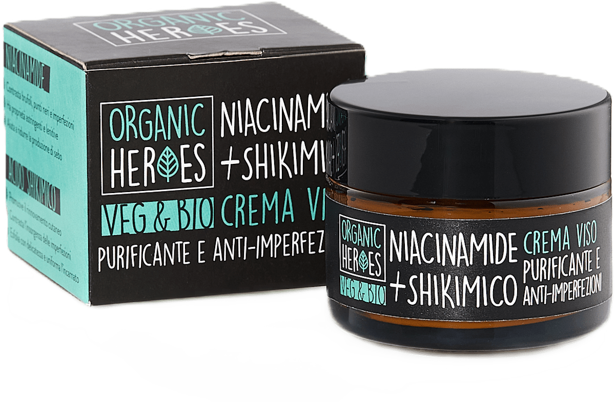 ORGANIC HEROES Crema da giorno purificante e anti-imperfezioni, 50 ml ...