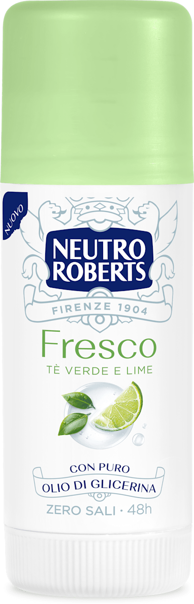 NEUTRO ROBERTS Deodorante stick Fresco tè verde e lime, 40 ml | dm Italia