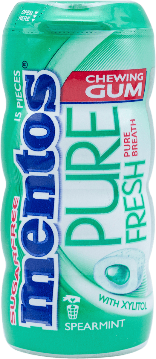 mentos Gumă mestecat mentă fără zahăr, 1 buc | dm.ro