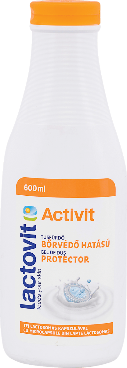 lactovit Gel de duș Activit, 600 ml | dm.ro