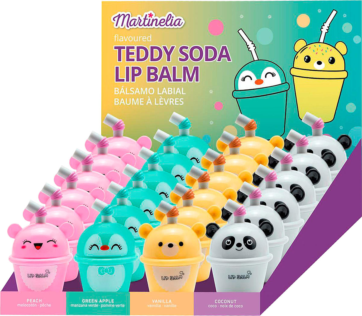 Martinelia Teddy Soda balzam za usne, više vrsta, 2,8 g | dm Bosna i ...