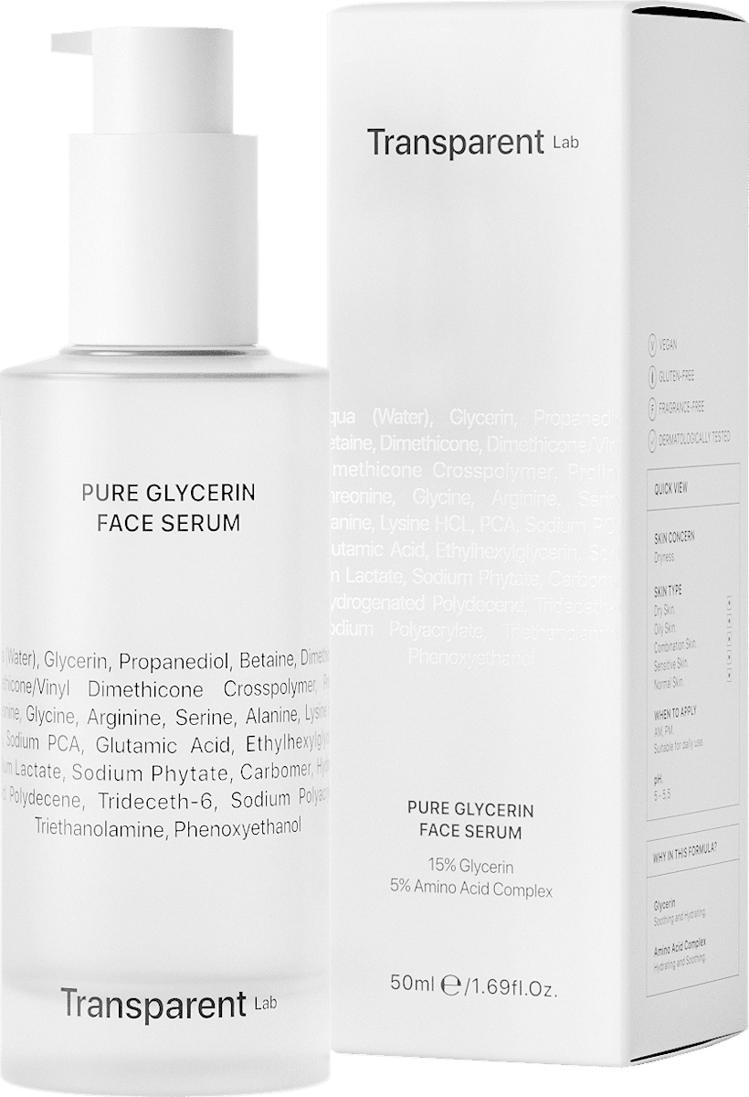Transparent Lab Serum Pure Glycerin, 50 ml | dm.at