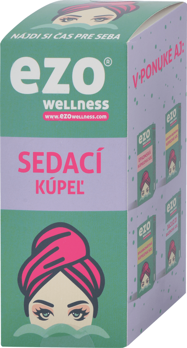 Ezo Sedací kúpeľ Wellness, 350 g | mojadm.sk