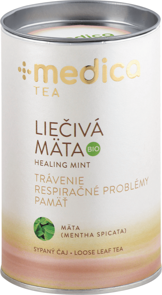 medica TEA Bio sypaný čaj Liečivá mäta, 50 g | mojadm.sk