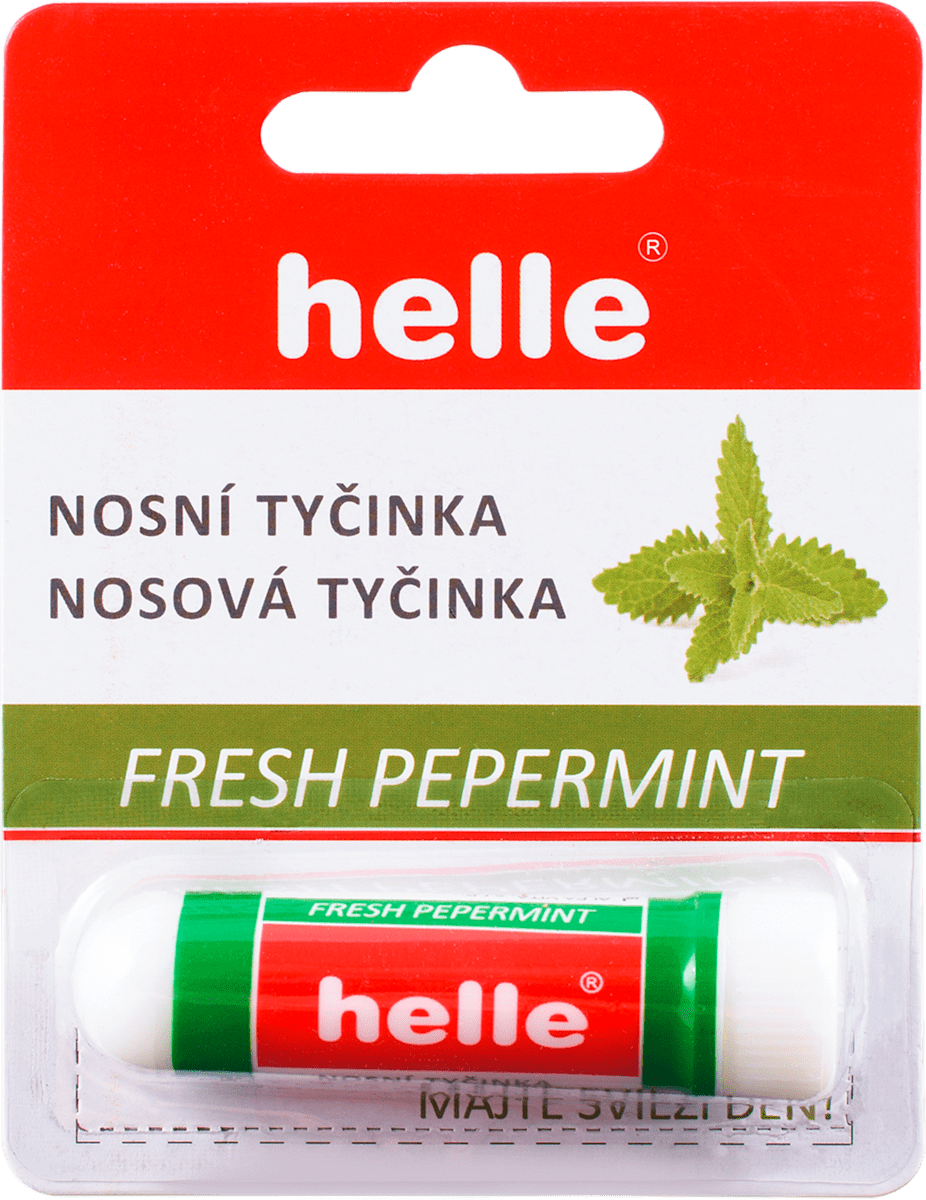 Helle nosní tyčinka fresh pepermint, 1 ks | dm.cz