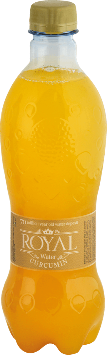 Royal Water Nealkoholický nápoj s obsahom kurkumínu, 500 ml | mojadm.sk