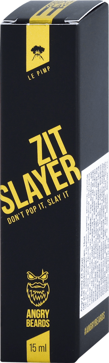 ANGRY BEARDS Gél na akné Zit Slayer Le Pimp, 15 ml | mojadm.sk