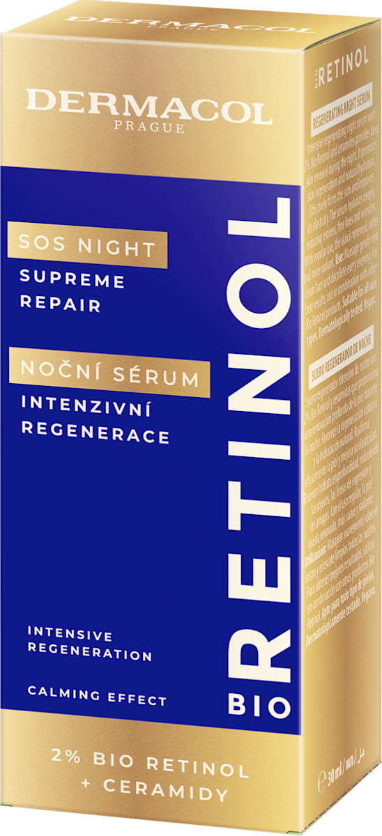 Dermacol bio Retinol noční sérum, 30 ml | dm.cz
