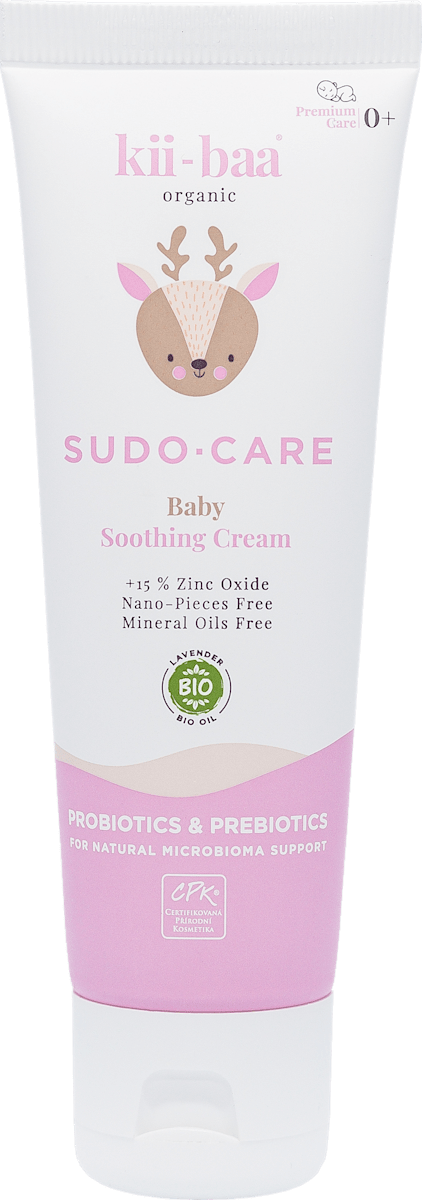 kii-baa organic zinková mast Baby SUDO-CARE, 50 g | dm.cz