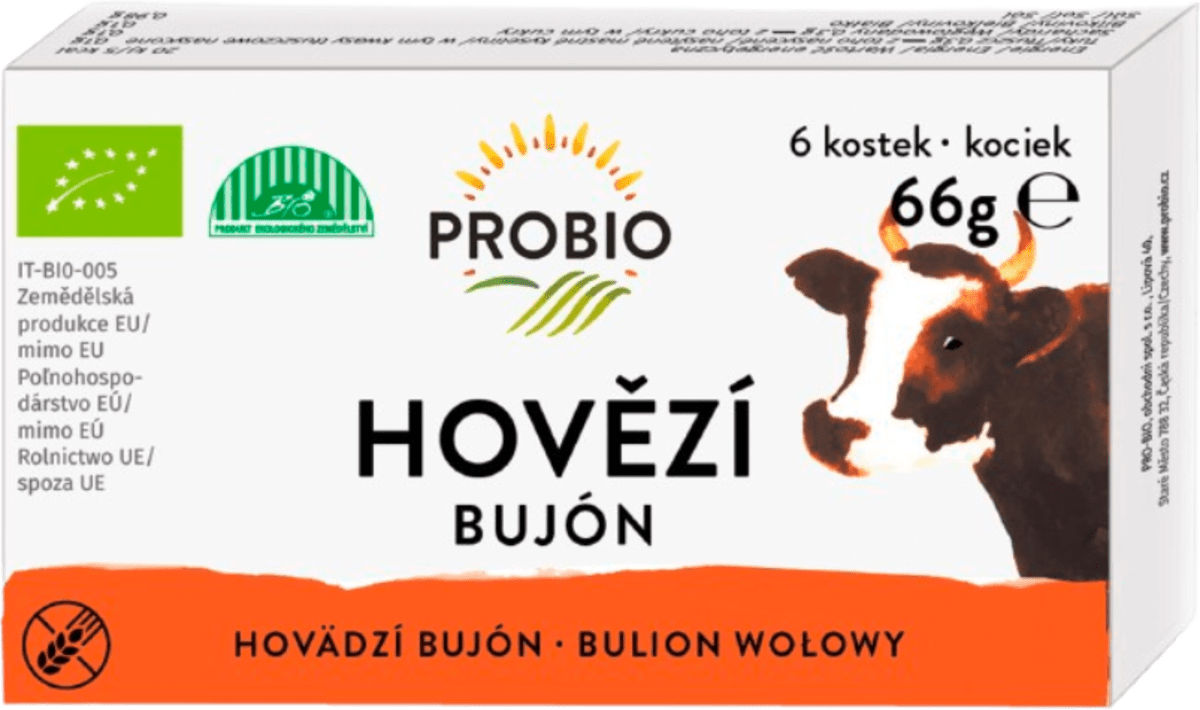 PROBIO bujón hovězí 6x11 g, 66 g | dm.cz
