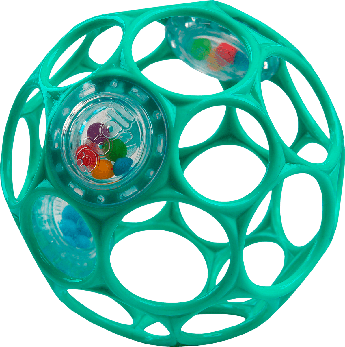 Oball Rattle hračka 0m+, turquoise, 1 ks | dm.cz
