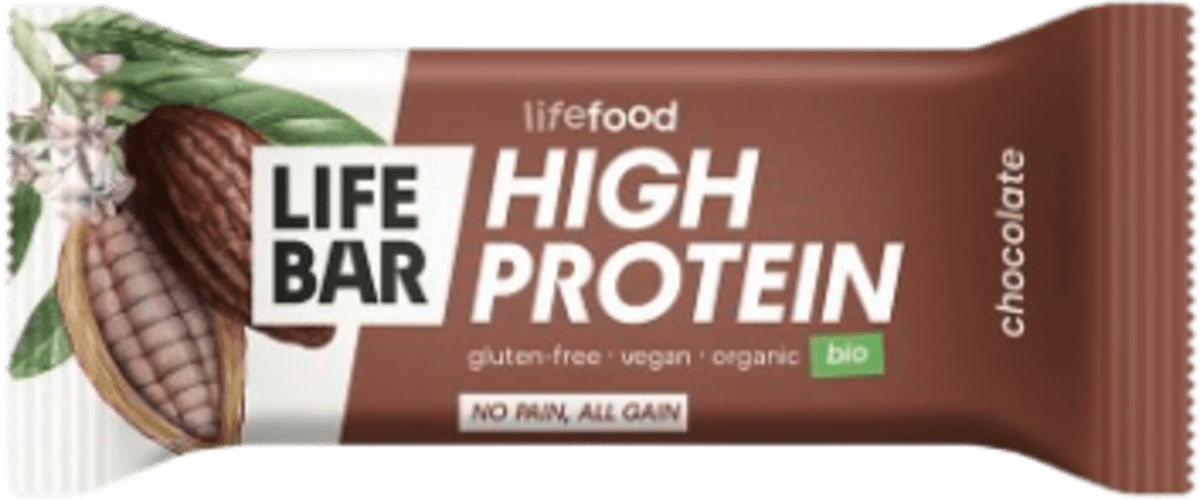LIFEBAR Lifebar bio proteinová tyčinka s příchutí čokoláda, 40 g | dm.cz