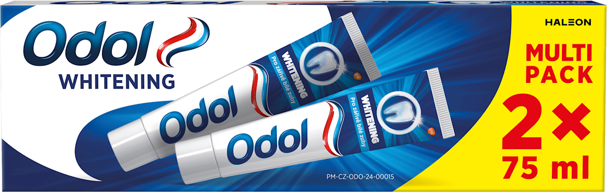 Odol zubní pasta Whitening 2x75 ml, 150 ml | dm.cz