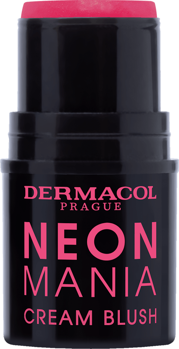 Dermacol krémová tvářenka Neon Mania 1 Pink, 6,4 g | dm.cz