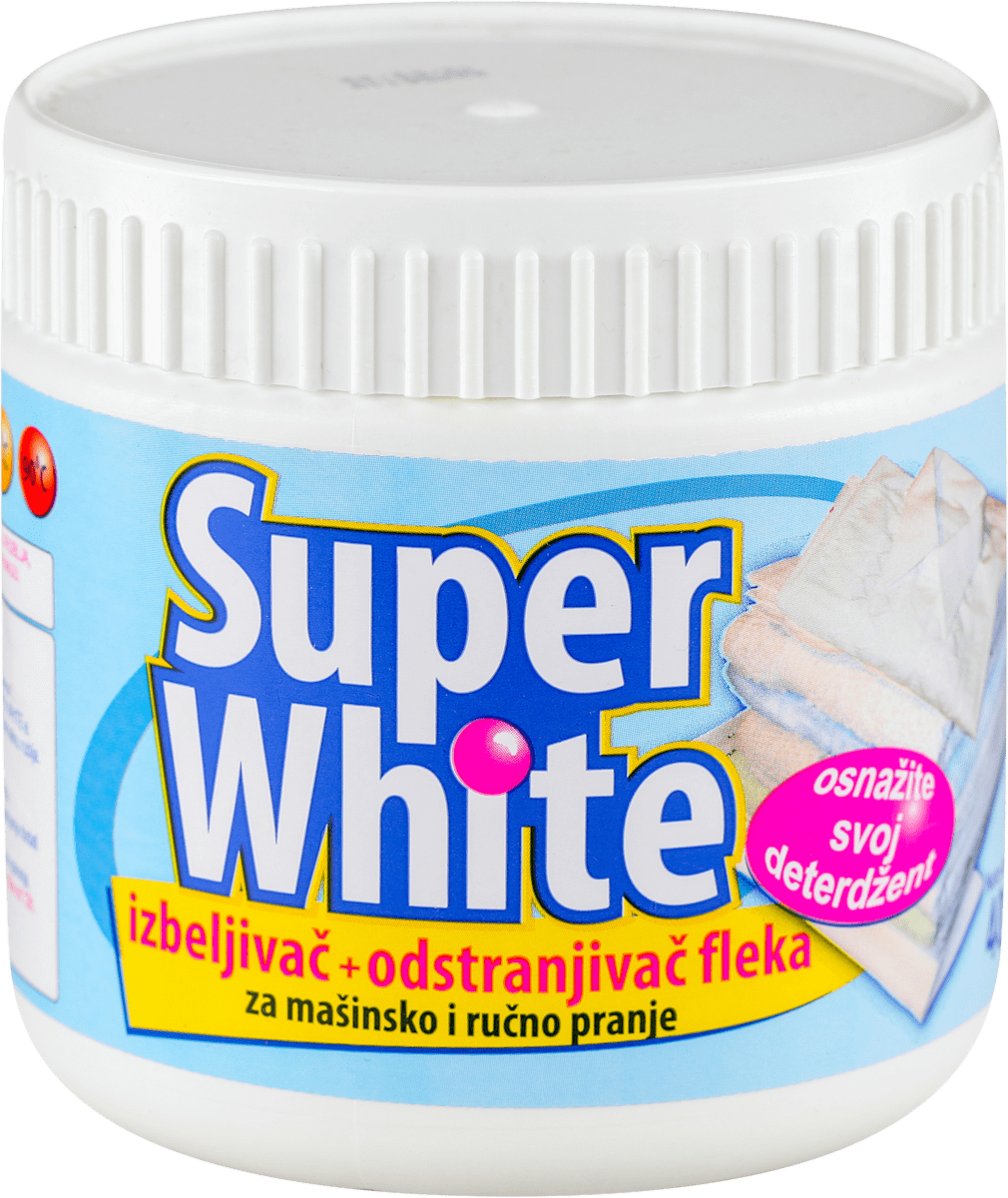 YUCO Super White izbeljivač i odstranjivač fleka, 400 g | dm.rs