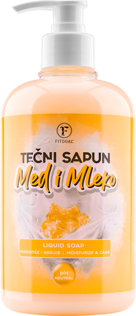 FITOGAL TEČNI SAPUN - Med i Mleko, 500 ml | dm.rs