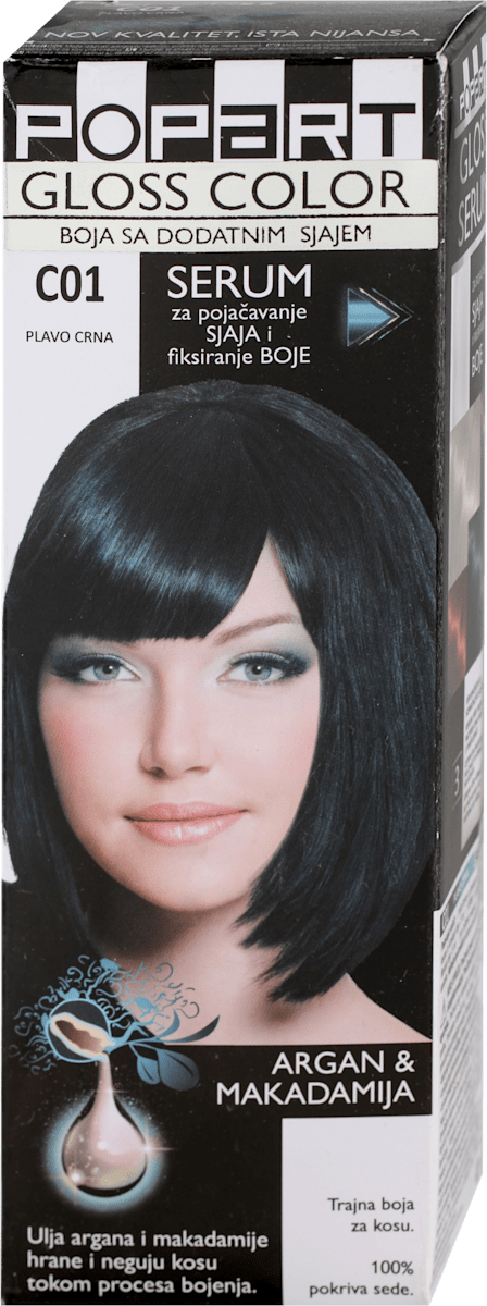 STILL POPART GLOSS COLOR C01 - PLAVO CRNA boja za kosu, 1 kom | dm.rs