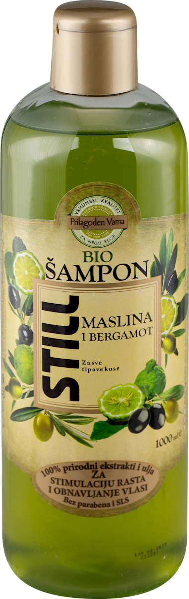 STILL BIO šampon - MASLINA I BERGAMOT, 950 ml | dm.rs