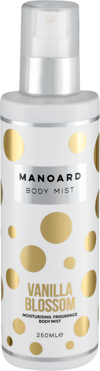 Manoard VANILLA BLOSSOM body mist, 250 ml | dm.rs