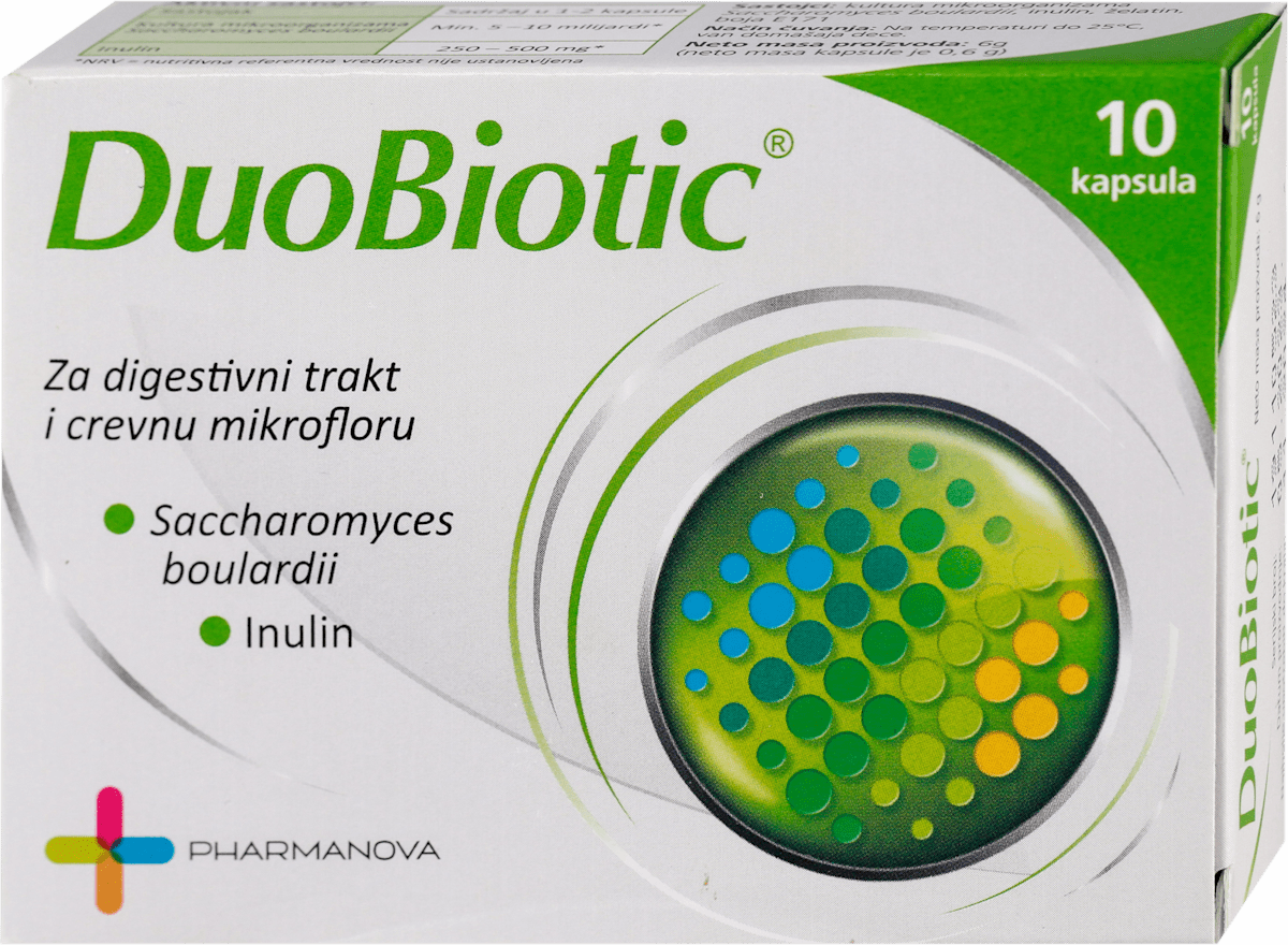 PHARMANOVA DuoBiotic kapsule, 10 kom | dm.rs