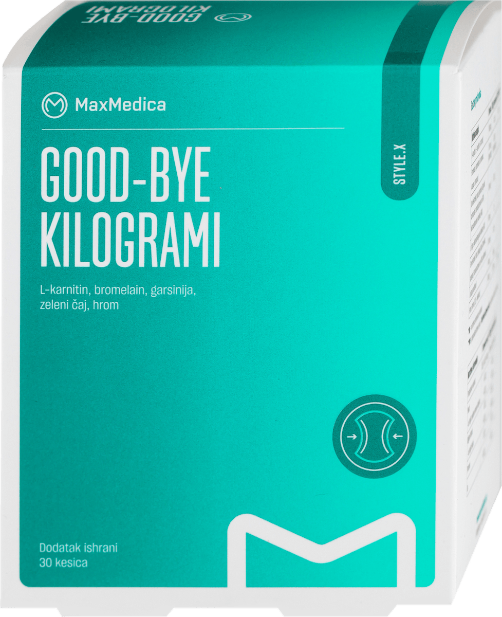 MaxMedica GOOD - BYE KILOGRAMI, 30 kom | dm.rs