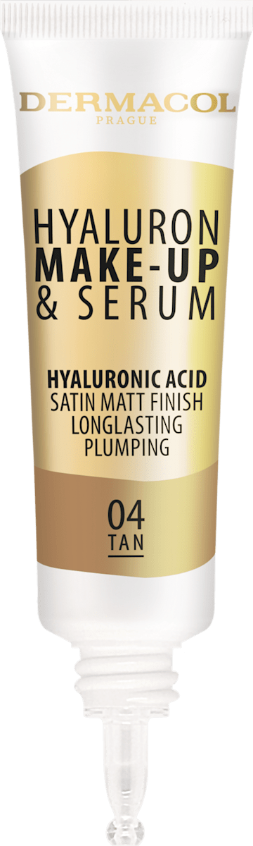 Dermacol make-up a sérum Hyaluron 04 Tan, 25 ml | dm.cz