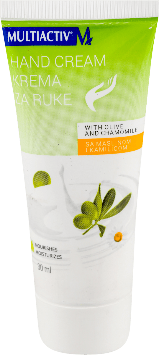 MULTIACTIV M krema za ruke - maslina i kamilica, 30 ml | dm.rs