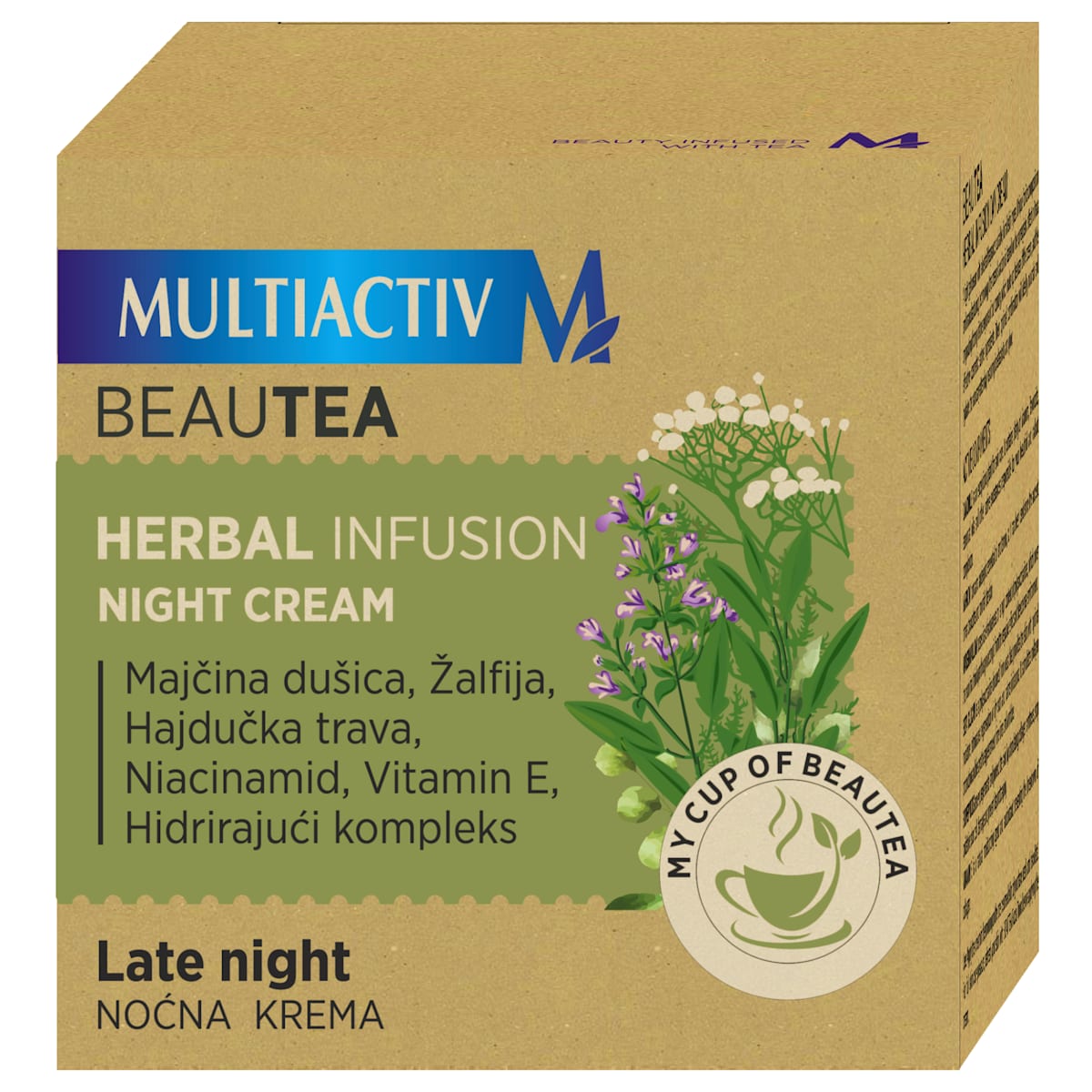 MULTIACTIV HERBAL INFUSION - noćna krema, 50 ml | dm.rs