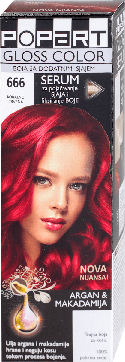 STILL POPART GLOSS COLOR 666 - KORALNO CRVENA boja za kosu, 1 kom | dm.rs