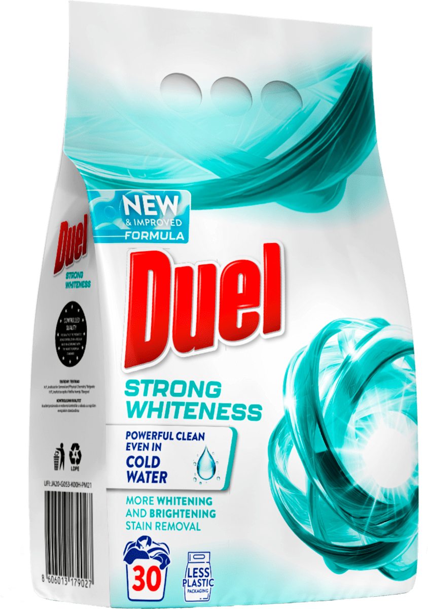 Duel Strong Whiteness detergent za veš, 2,7 kg | dm.rs