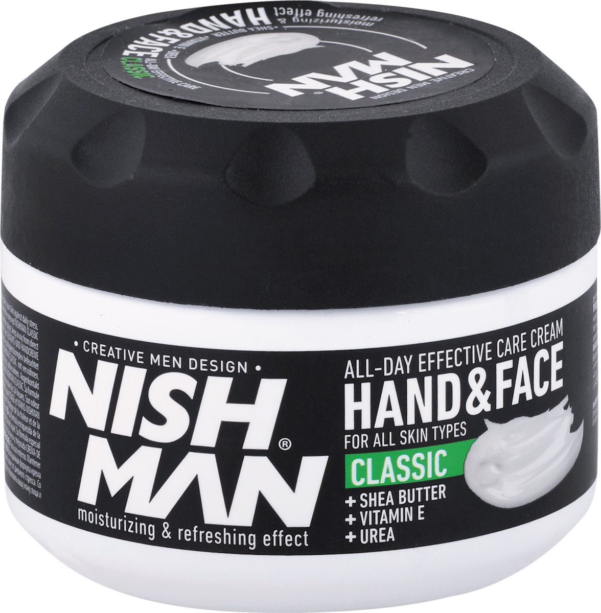 NISH MAN Krém na tvár a ruky Classic, 300 ml | mojadm.sk